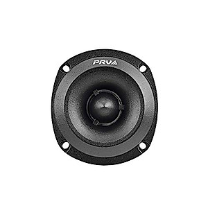 PRV AUDIO TW350Ti-4 Slim Pro Car Audio Tweeter - Titanium Bullet Tweeter 4 Ohms - HIGH SPL Super Tweeter - Ultra Slim Easy to Mount Tweeter (Pair)