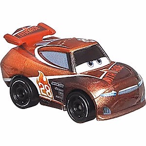 Mattel Disney Cars Toys Mini Racers Set of 10 Mini Toy Cars & Trucks, Collectibles Inspired by Disney Movies [Styles May Vary] (Amazon Exclusive)