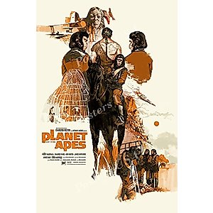 PremiumPrints - Planet of The Apes Original Movie Poster Glossy Finish Made in USA - FIL567 (24" x 36" (61cm x 91.5cm))