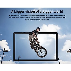 SAMSUNG Galaxy Tab A8 10.5" WUXGA Touchscreen Android Wi-Fi Tablet, Silver, 128GB Memory, Octa-core Processor, 1920 x 1200 Display, 4GB RAM, 8MP Rear + 5MP Front Camera, Bluetooth v5.0