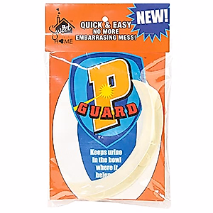 P Guard Toilet Seat Attachment - Prevents Urine/Pee Messes