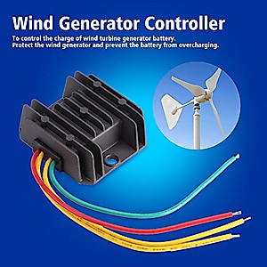 12V 300W Wind Turbine Generator Charging Controller Regulator (Single Phase)