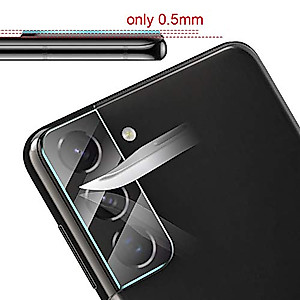 [3+3 Pack] TAURI Compatible with Samsung Galaxy S21 Plus 5G 6.7 - inch, 3 Pack Tempered Glass Screen Protector + 3 Pack Camera Lens Protector Easy Installation HD-Clear Bubble Free [ not for S21 6.2"]