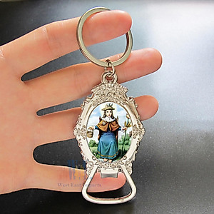 12 Pieces Santo Niño de Atocha Keychain Baptism Favor Memorial Gift Holy Infant of Atocha