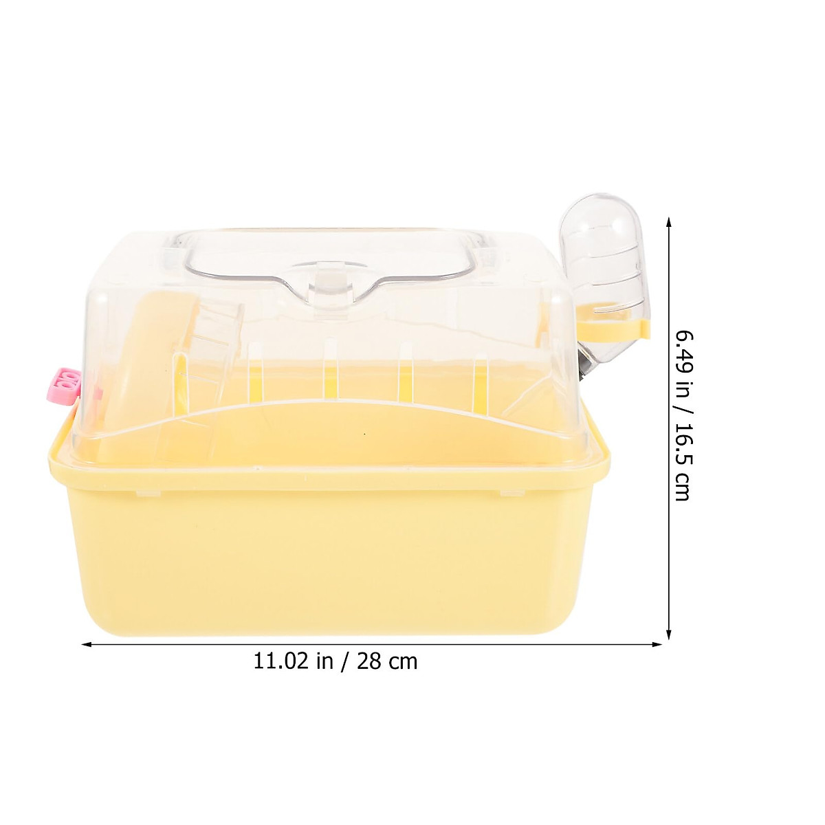 Box Hamster Cage Guinea Pig Case Hamster Carrying Case Hamster Container Cage for Hamster Small Pets Carrying Cage Hamster Carry Case Guinea Pigs Cages Pet Cage for Outdoor