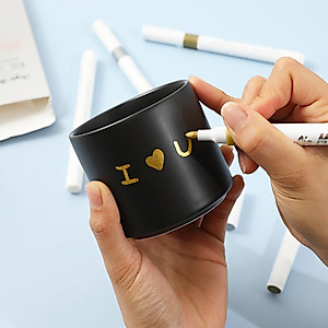 Acrylic Paint Pens Markers,9 Pack Acrylic Markers, 2-3mm Medium Tip, White Gold Silver Paint Pen for Art Projects, Drawing, Rock Painting,Wood, Plastic, Metal, Canvas DIY Crafts