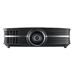 Optoma UHD65 True 4K UHD Cinema Projector for Home Theater Enthusiasts | Accurate Color with 6-Segment Color Wheel | Rec.709 for Wide Color Gamut | HDR10 | Puremotion Technology, Black
