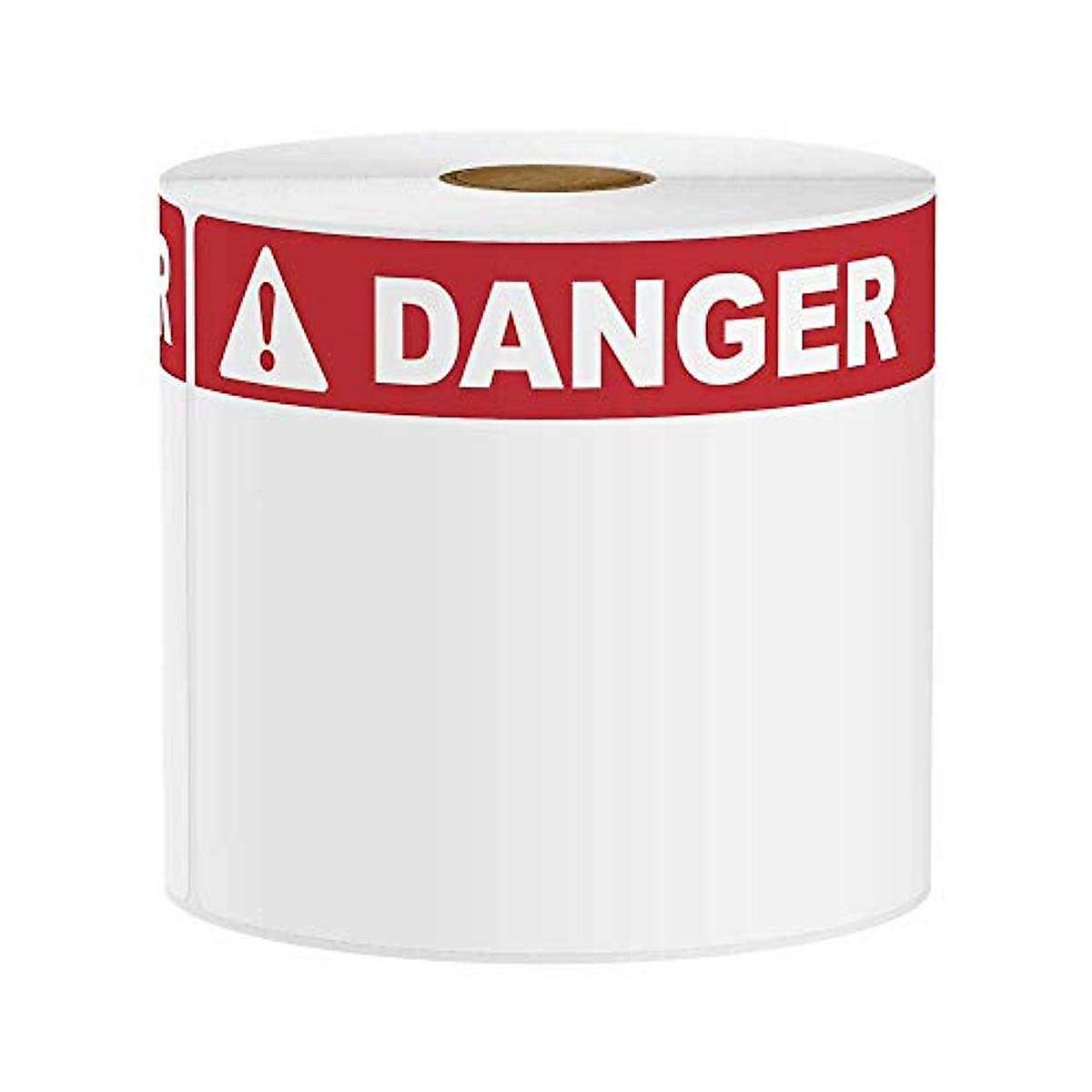 Kingston Premium Die-Cut Danger Labels for DuraLabel, LabelTac, VnM SignMaker, SafetyPro, Viscom and Others, 4" x 6", 200 Labels