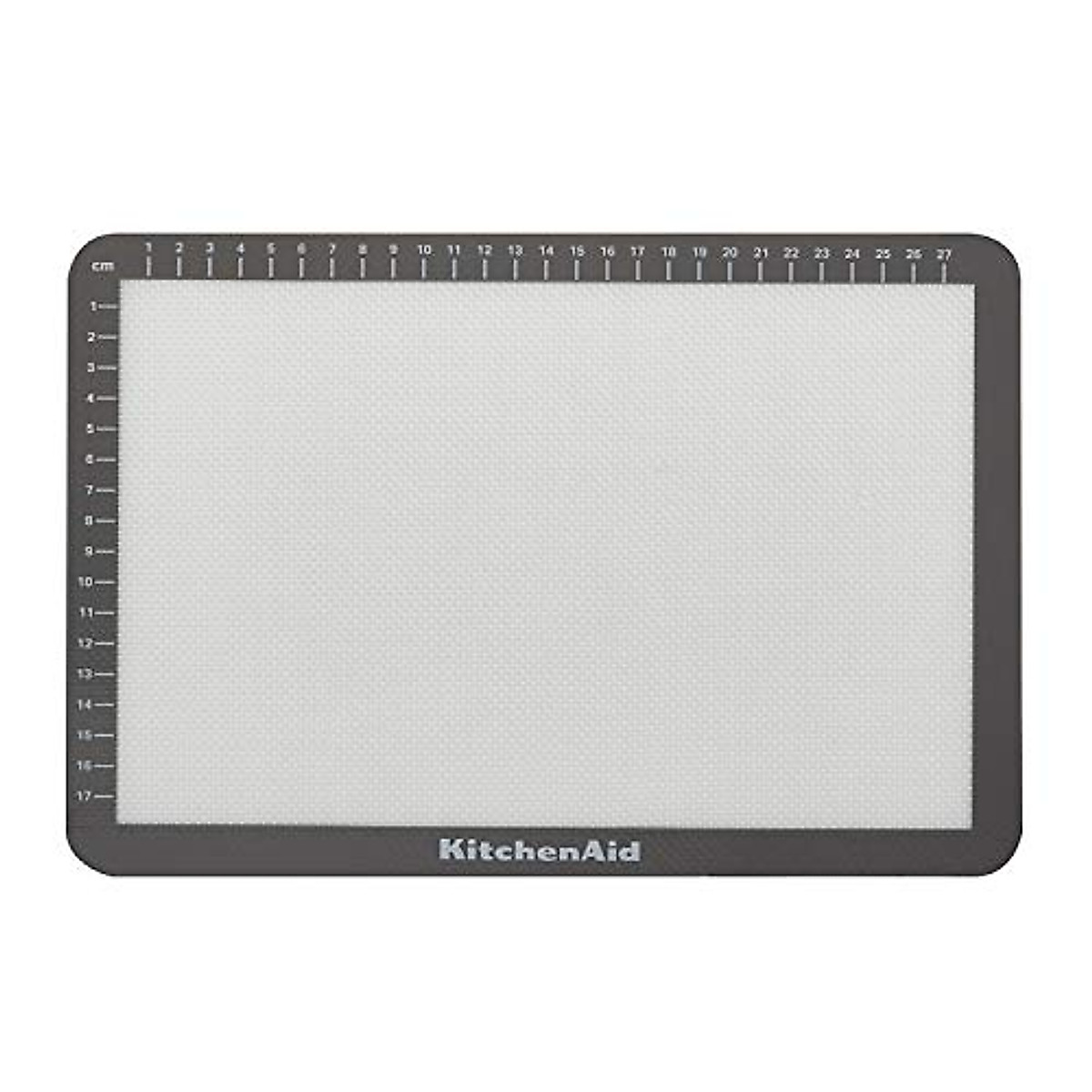 KitchenAid Silicone Baking Mat, 8x12-Inch, Gray