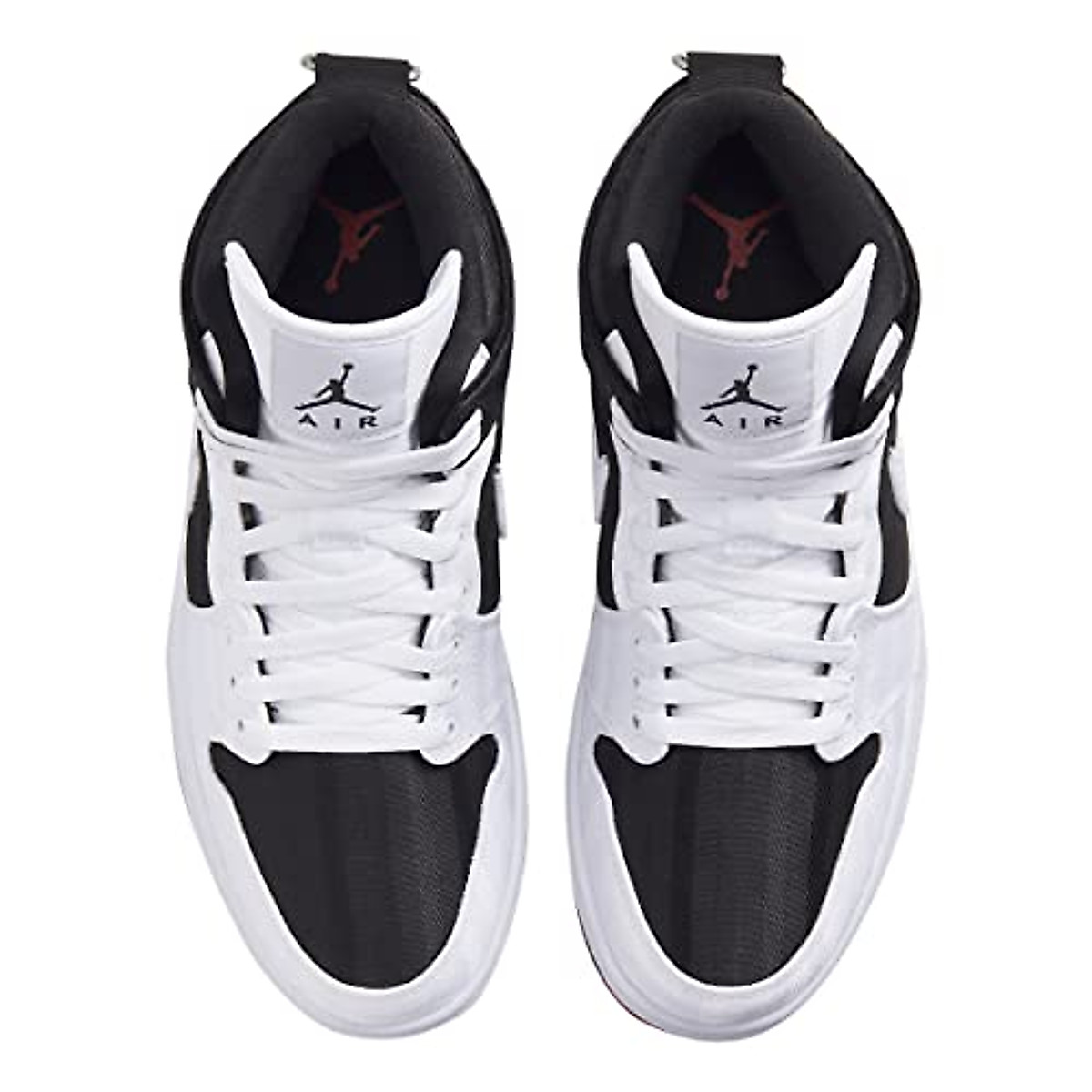 Jordan Womens WMNS Air 1 Mid SE UTL DD9338 016 White/Black/Gym Red - Size 11W