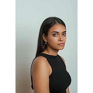 Mini Scarab Earrings - Russian Gold Finish