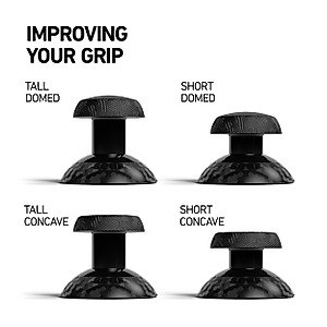 SCUF Instinct Interchangeable Thumbsticks 4 Pack, Replacement Joysticks only Instinct Pro Performance Xbox Series X|S Controller - Black
