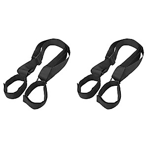 BESPORTBLE 2pcs Snowboard Straps Snowboard Shoulder Strap Ski Carrier Strap Backpack Accessories Adjustable Straps Pole Sling Strap Ski Pole Carrying Strap for Snowboard Ski Accessory