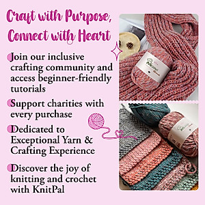 Merino Moments Chunky Merino Wool Yarn for Crocheting, 4 Skeins, 456Yds/400G, Free Patterns - Variegated Yarn for Knitting - #5 Bulky Weight - Blue Pack