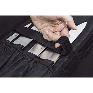 3 Claveles 1715 Black Polyester Knife Holder