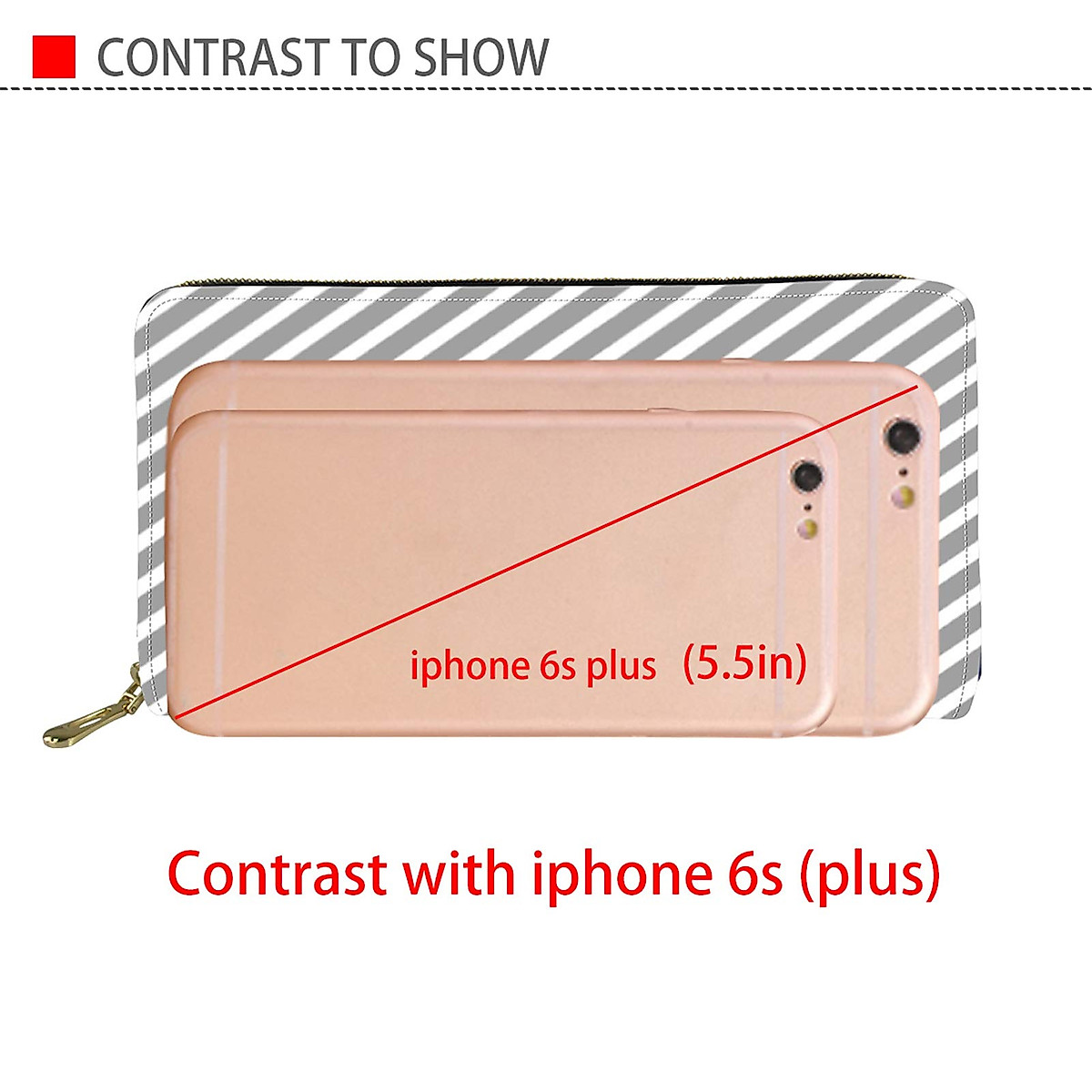 QIZHAOLAN Women Teen Girls Purse Zipper Leather Clutch Wallet Stylish Sunflower Cow Moneybag for Travel Daily Shopping Beach Gifts