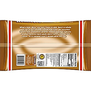 Tootsie Pops Limited Edition Individually Wrapped Single Flavor Lollipops with Tootsie Roll Center, Caramel, 12.6 Ounce
