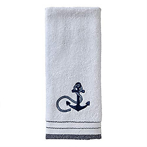 SKL Home Sea Drift Hand Towel Set, White