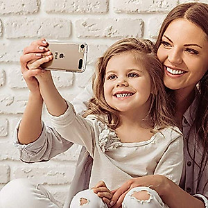 ULAK Compatible with iPod Touch 7 Case Clear, iPod Touch 6 Touch 5 Case with 2 Screen Protectors, [Anti-Yellowing] Slim Soft TPU Bumper Hard Cover for iPod Touch 5th /6th /7th Generation, Clear