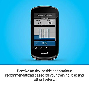 Garmin Edge 1030 Plus, GPS Cycling/Bike Computer, On-Device Workout Suggestions, ClimbPro Pacing Guidance and More (010-02424-00) (Renewed)