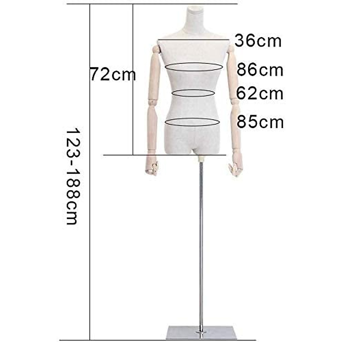 Female Sewing Tailors Dummy Dressmakers Dummies Professional Tailors Dummy Arms Female Tailors Dummy Mannequin