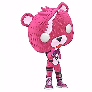 Cuddle Team Leader [Flocked] (GameStop Exc): Funk o Pop! Games Vinyl Figure Bundle with 1 Compatible 'ToysDiva' Graphic Protector (430 - 40948 - B)