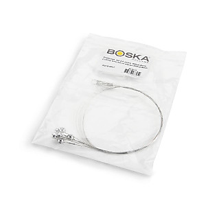 Cheese Commander Pro Cutting Wires - 6 Set Cheese Slicer Cutter Wires for Easy Fast Cutting Hard or Semi Hard Block Cheese - Stainless Steel Kitchen Cooking Tool - Durable Wires Adjustable Thickness