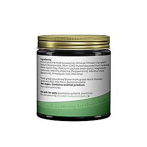 OraWellness Shine Remineralizing Tooth Powder with Hydroxyapatite, Natural Teeth Whitening Powder, Tooth Stain Remover and Polisher, Fresh Mint