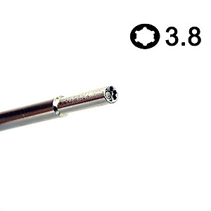 Ninthseason 3.8mm + 4.5mm + Trigram Triwing Security Screwdriver Bit Tool Set for Nintendo NES SNES N64 Game Boy Vintage Games and Consoles