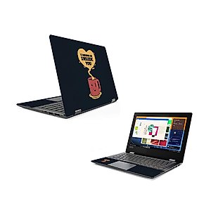 MightySkins Skin Compatible with Lenovo Flex 6 11" (2018) - I Wanna Be Inside You | Protective, Durable, and Unique Vinyl Decal wrap Cover | Easy to Apply, Remove, and Change Styles | Made in The USA