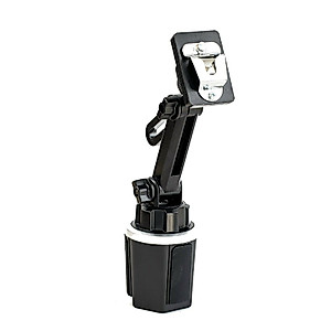Adjustable Height Cup Holder Mount for Uniden SDS100 and BCD436HP
