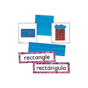 World of Eric Carle | Shapes Learning Cards | Bilingual, English and Spanish, 79ct