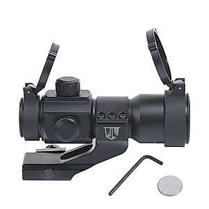 OZARK ARMAMENT Rhino Red Dot Sight for Rifle - Shotgun Scope, 4MOA Rifle Red Dot Sight, Red Dot Scopes for Rifles & Shotgun Scopes with Green Dot Sight & Red Dot Optics for Rifles, Reflex Sight