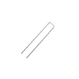 Garden Landscape Staples, Heavy Duty Galvanized Stakes 6 Inch, 50 Pack