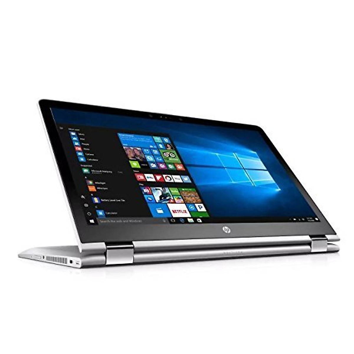 HP x360 2-in-1 Convertible Laptop 15.6 FHD Touchscreen, Intel Core i5-7200U, 8GB RAM, 128GB SSD, AMD Radeon 530 2GB Dedicated Graphics, Windows 10, Stylus Pen Included (Renewed)