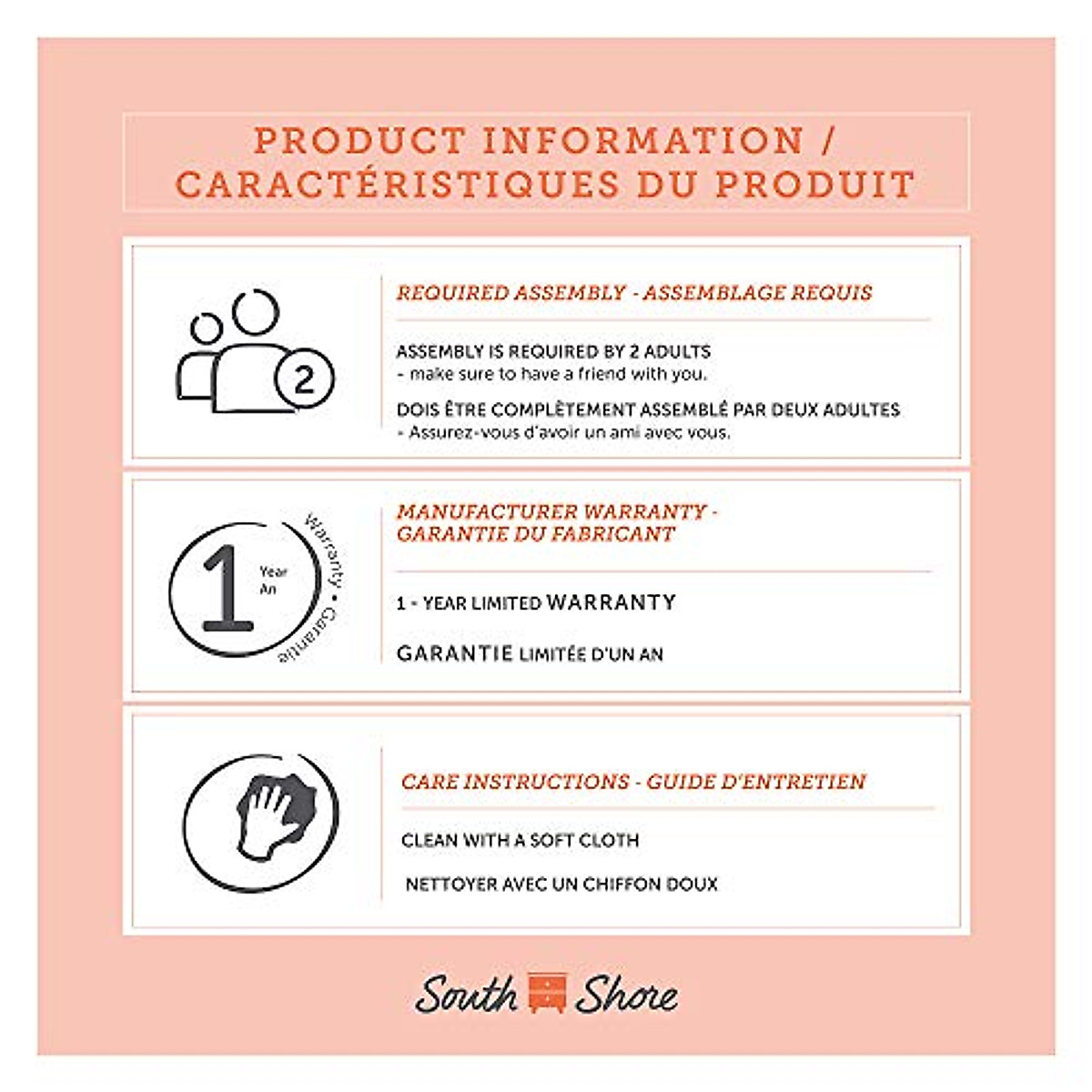 South Shore Balka Rattan Wall-Mounted Headboard, Queen