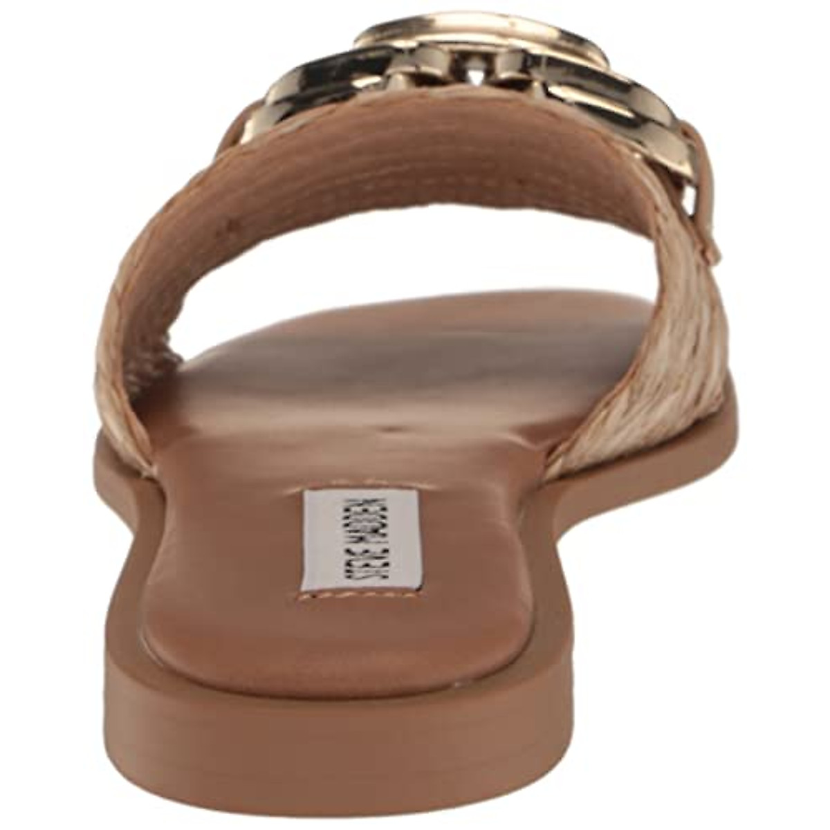 Steve Madden Women's Gene Sandal, Raffia, 7.5