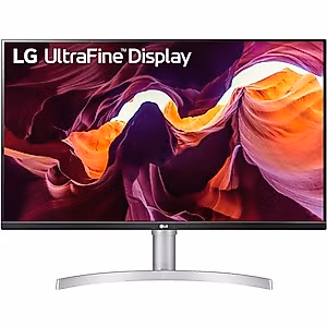 LG 27UL550-W 27-inch 4K UHD (3840 x 2160) UltraFine Computer Monitor, IPS, AMD FreeSync, Tilt/Height/Pivot Adjustable Stand, HDR10, HDMI, DisplayPort, Black Stabilizer, White