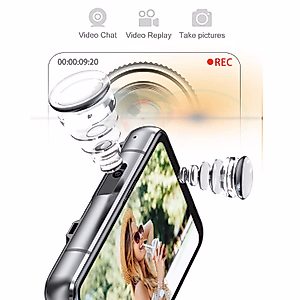 JinKeHong Smart Watch Phone, GPS Android Smartwatch with Detachable Dial and Independent Sim Card, Video Chat Available, Dual Camera Bluetooth, for Boy Girl Student(4gb+64gb)