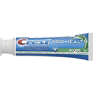 Crest Pro-Health with a Touch of Scope Whitening Toothpaste, 4.6 oz (Pack of 3) - Packaging May Vary