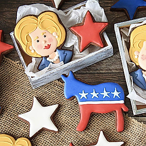 Democratic Donkey Cookie Cutter 3.75" Made in USA by Ann Clark