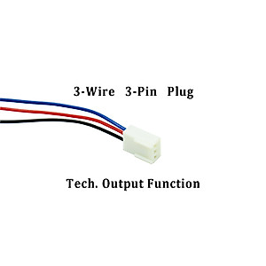 HIGHFINE 12cm 120mm 200CFM 4000RPM CPU Cooling Fan FFC1212DE 12V DC 3-Pin 3-Wire PC Computer High CFM Cooling Case Fan with Metal Finger Guard Grill