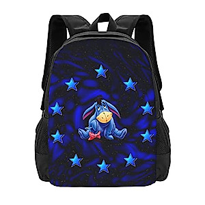 Classic dissney eeyoore Backpack with Laptop Compartment for School, Travel, and Work 17 Inch