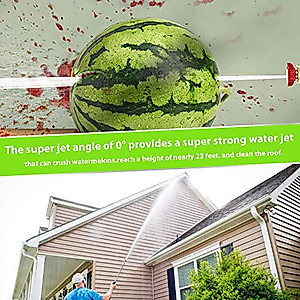 WHOLESUN 2150PSI + 1.71GPM Pressure Washer, 1900W Electric High Power Washer, Powerful Cleaner Machine, Self Assembled, Rotatable Iron Spray Lance for Patio, Garden, Car Cleaning(Green)