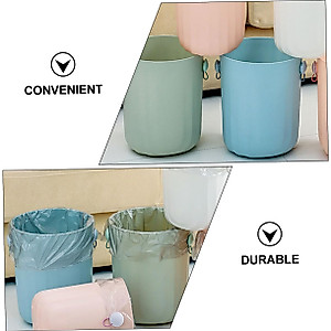 STOBAZA 4pcs Magnetic Garbage Bag Garbage Rubbish Bag Clip Trash Can Bag Clip Garbage Bin Clamp Trash Bag Fasten Band Trash Can Clamp Trash Bag Holders Clip Bracket TPR Magnetic Attraction