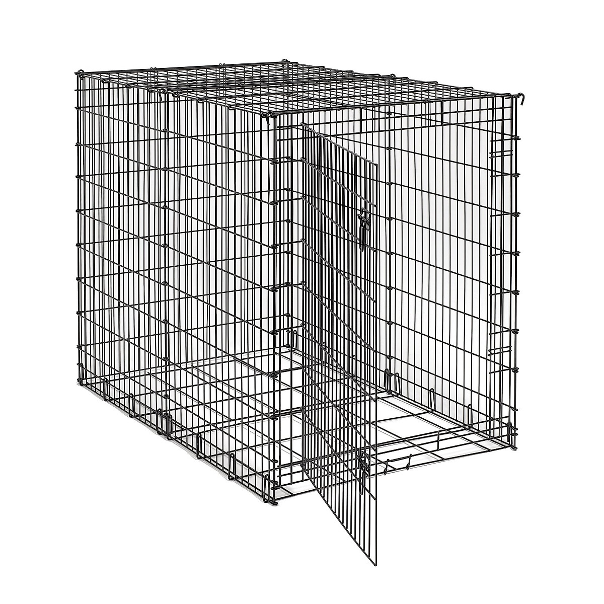 MidWest Homes for Pets 54-By-35-By-45-Inch Single-Door Starter Series Pet Crate