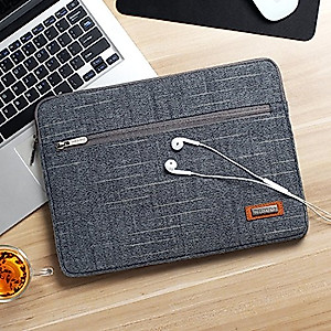 NIDOO 13.5-14 inch Laptop Sleeve Case Carrying Bag Handle for 15" MacBook Air M2 / 13.5" Surface Book 3/14" Lenovo ThinkPad P14s L14 T14 E14 / ThinkPad X1 Yoga Carbon/Dell Latitude 14 15 HP Acer