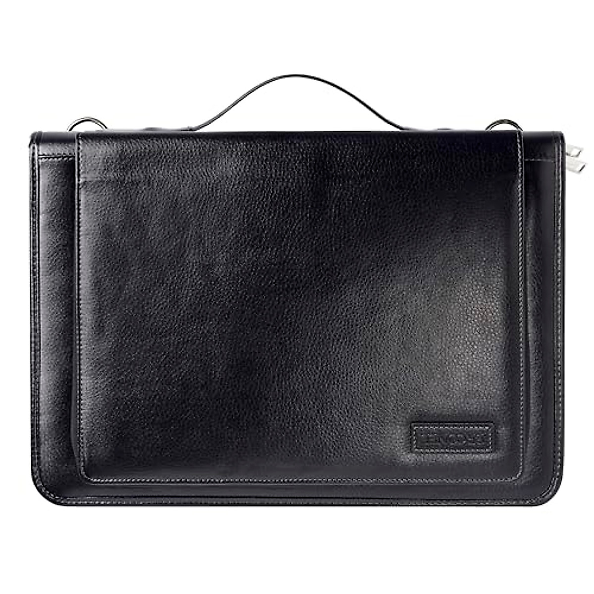 Broonel Black Leather Laptop Messenger Case - Compatible with ASUS ProArt StudioBook Pro X W730G5T