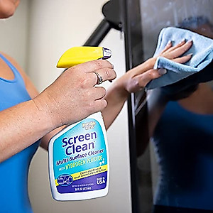 Invisible Glass 92013-6PK 16-Ounce Screen Clean Multi-Surface Cleaner Perfect for Touch Screens, Hygienically Cleans Laptops, Smart Phones, Tablets, and More, Pack of 6