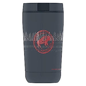 THERMOS Yellowstone OFFICIAL Yellowstone Buffalo GUARDIAN COLLECTION Stainless Steel Travel Tumbler, Vacuum insulated & Double Wall, 12 oz.